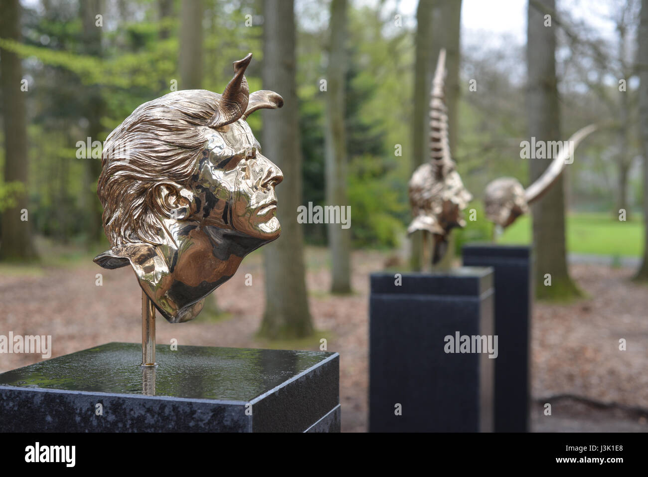 Kroller Muller Museum, De Hoge Veluwe National park, Otterlo, Holland ...