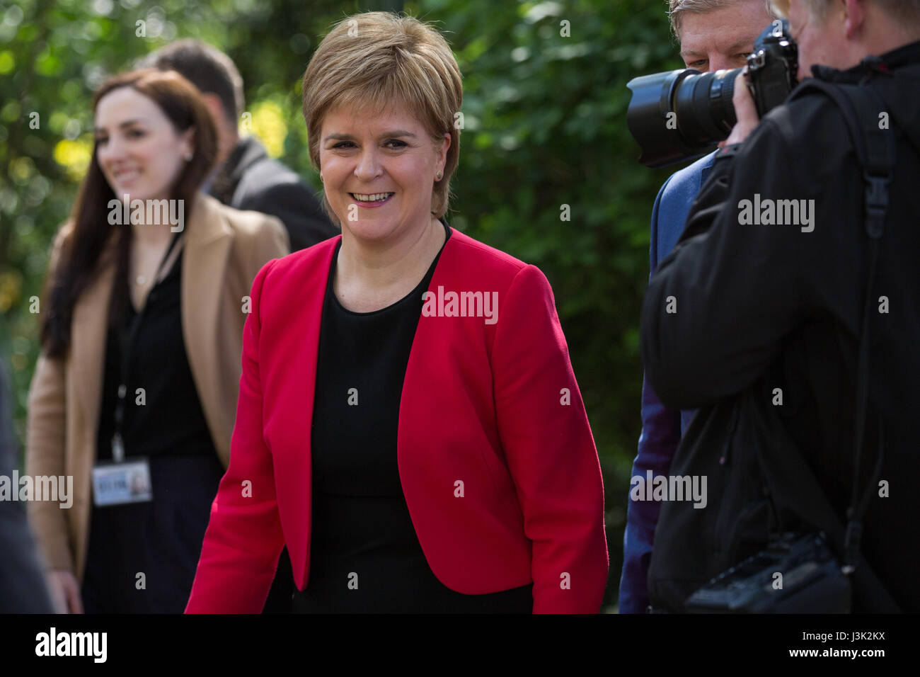 Scottish elections sturgeon hi-res stock photography and images - Alamy