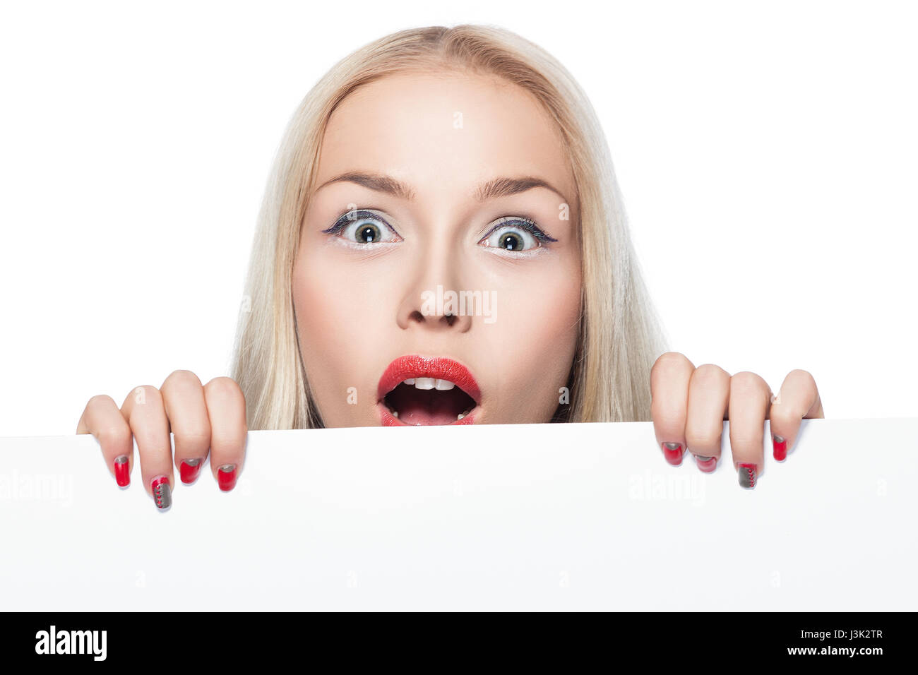 Billboard poster woman hi-res stock photography and images - Alamy