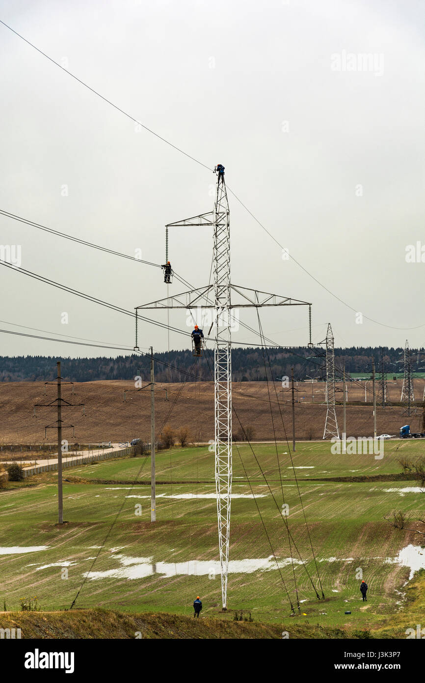 High voltage inspection hi-res stock photography and images - Alamy