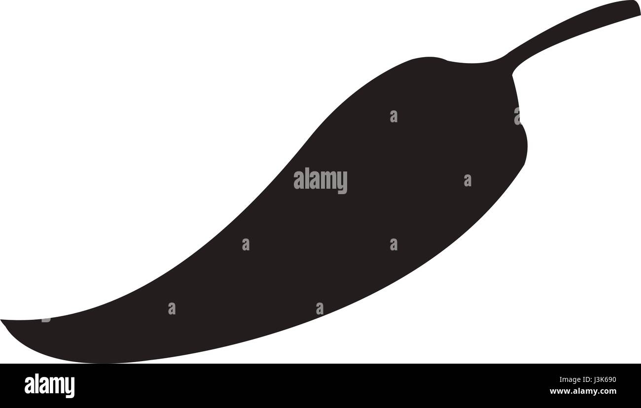 chili pepper spice cooking design silhouette Stock Vector Image & Art ...