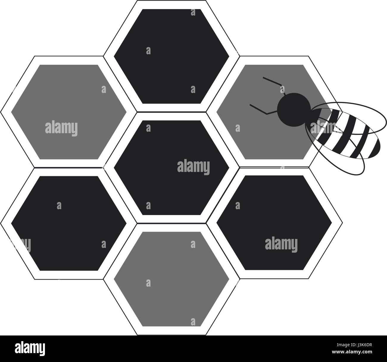 bee hive team work community concept line Stock Vector Image & Art - Alamy