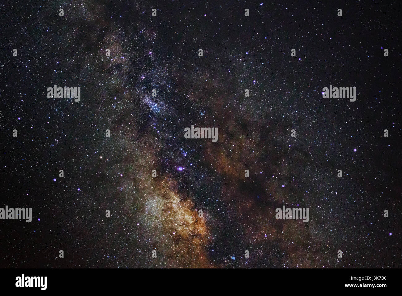 The center of the milky way galaxy Stock Photo - Alamy