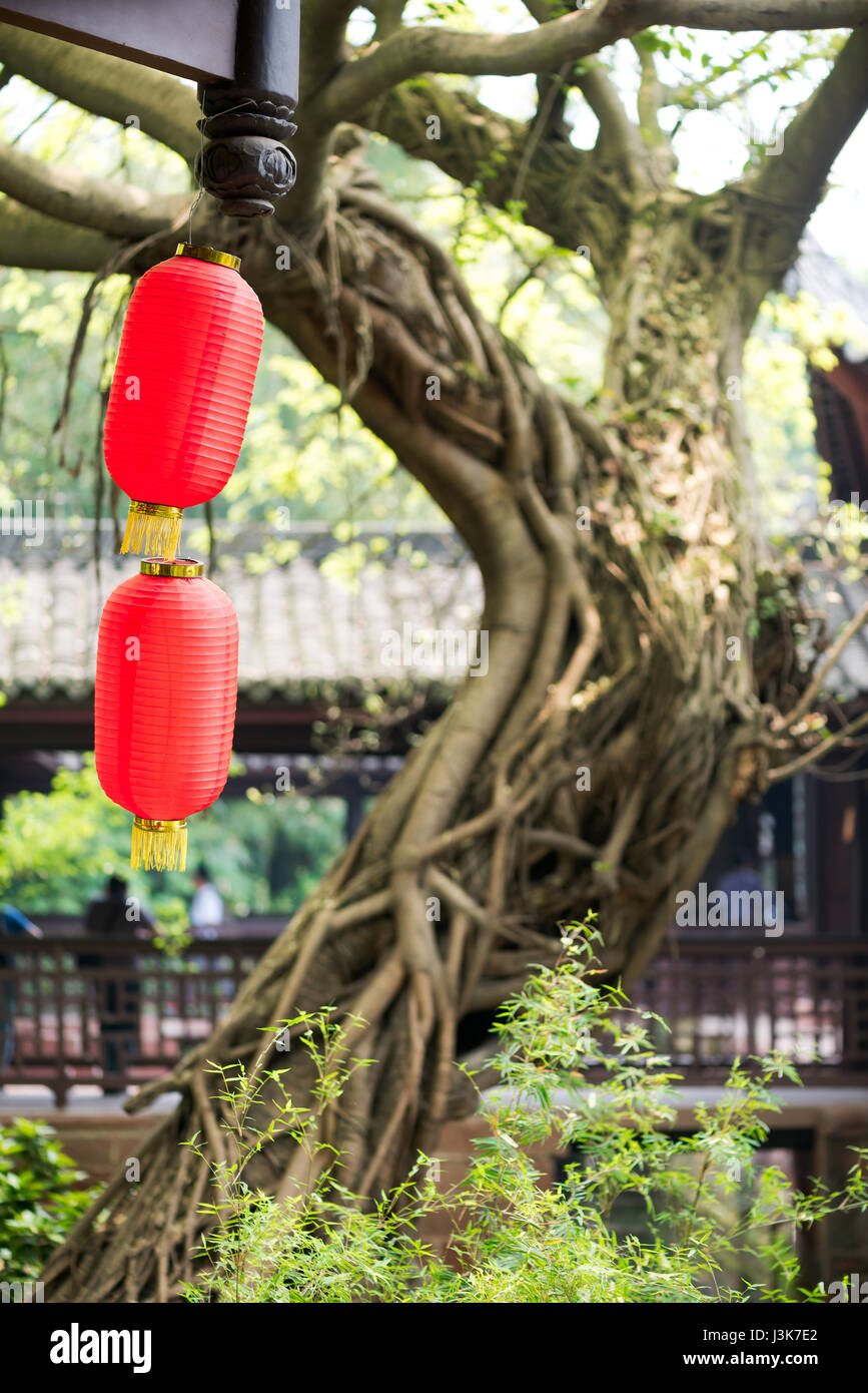 Red lantem hi-res stock photography and images - Alamy