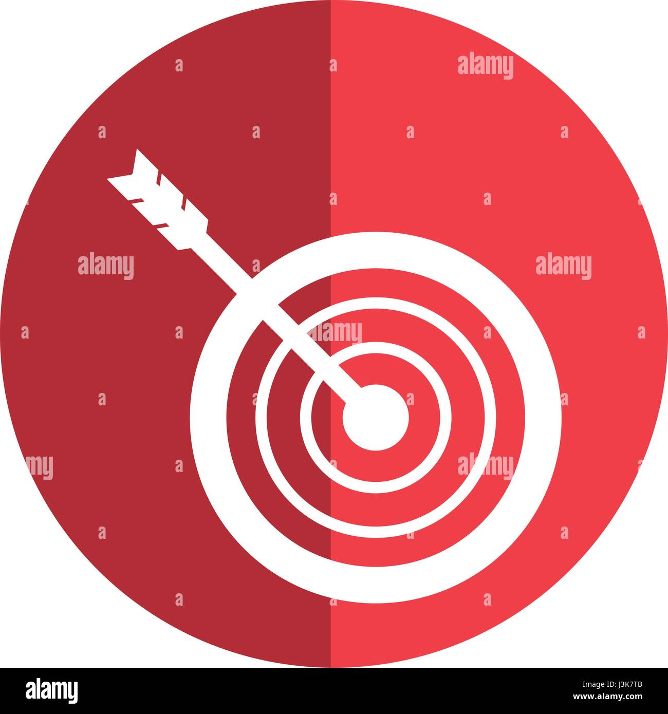 Target dartboard symbol Stock Vector Image & Art - Alamy