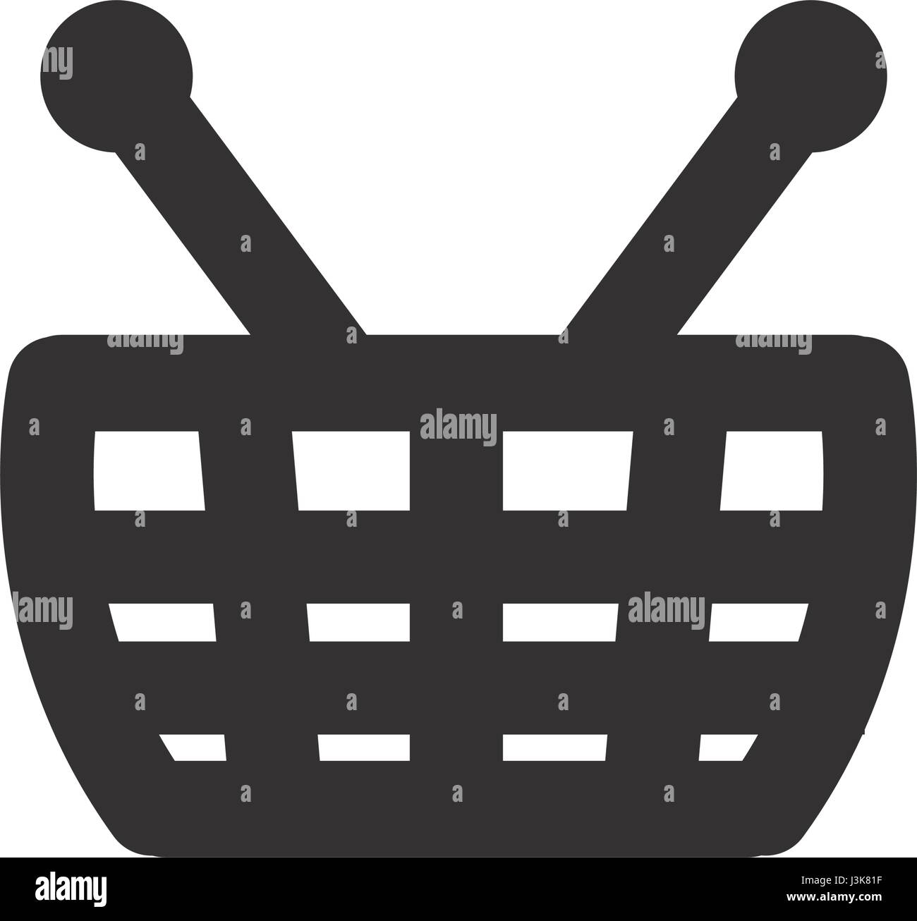 Shopping basket symbol Stock Vector Image & Art - Alamy