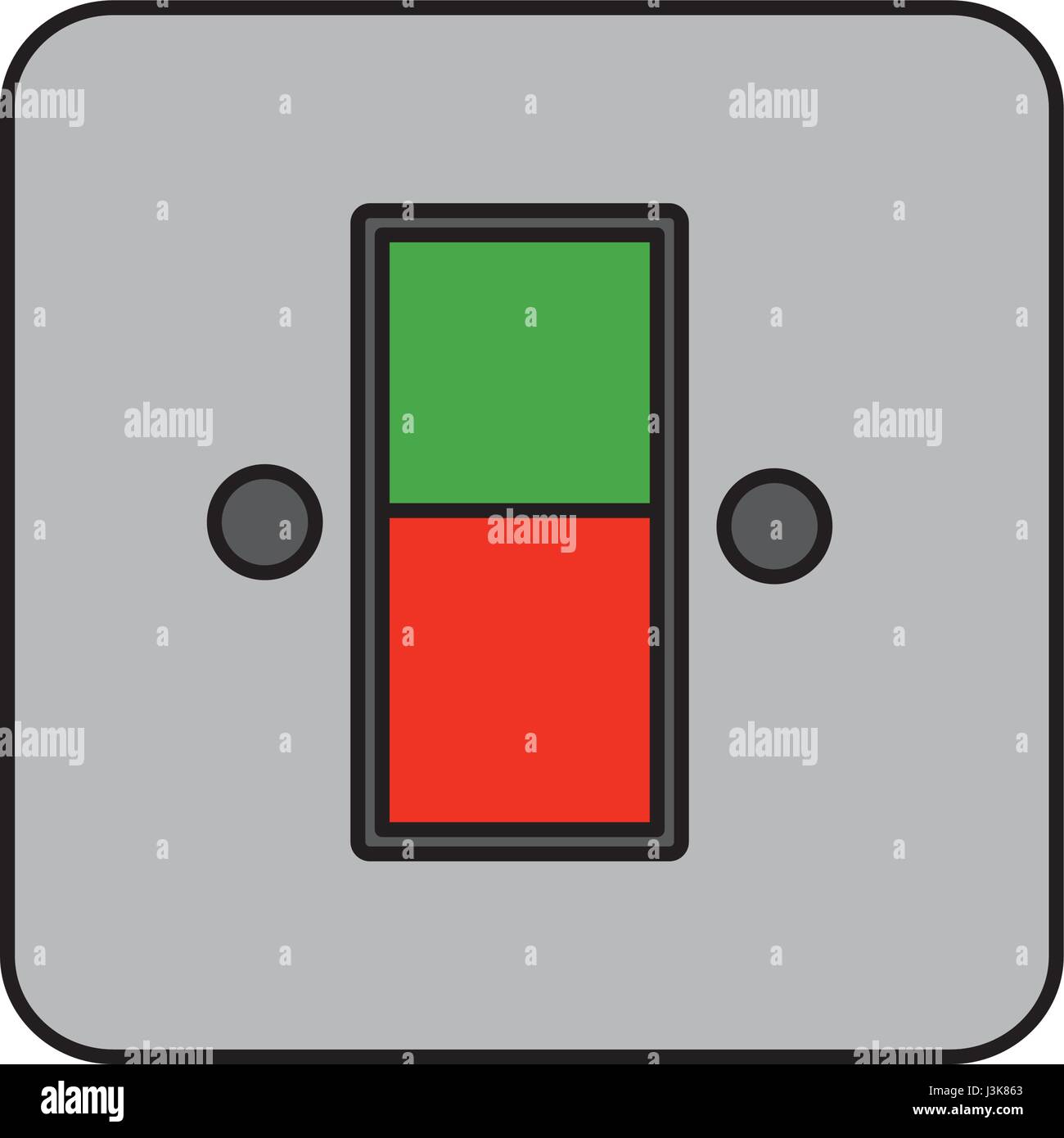 energy switch and push buttons Stock Vector Image & Art - Alamy