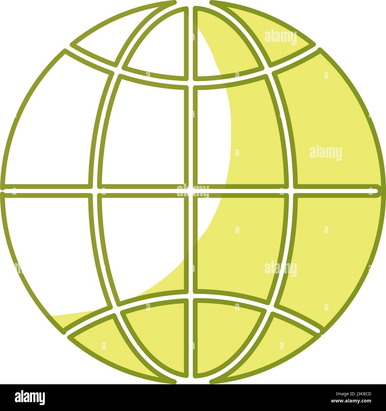 Global horizon Stock Vector Images - Alamy