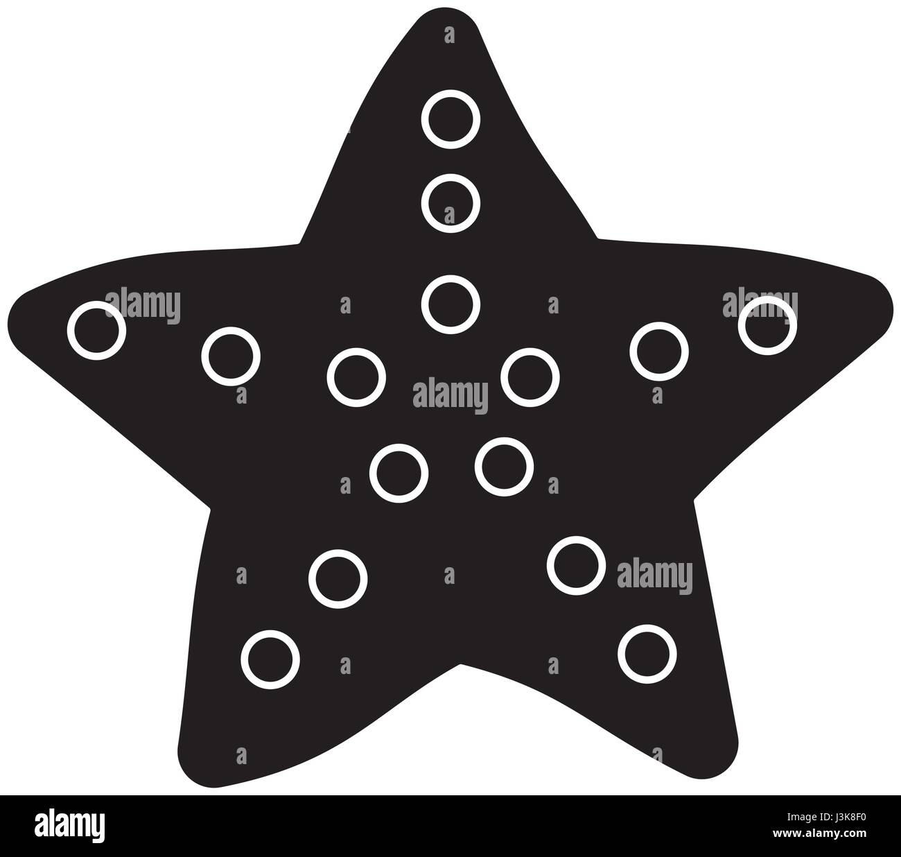 sea star icon Stock Vector Image & Art - Alamy