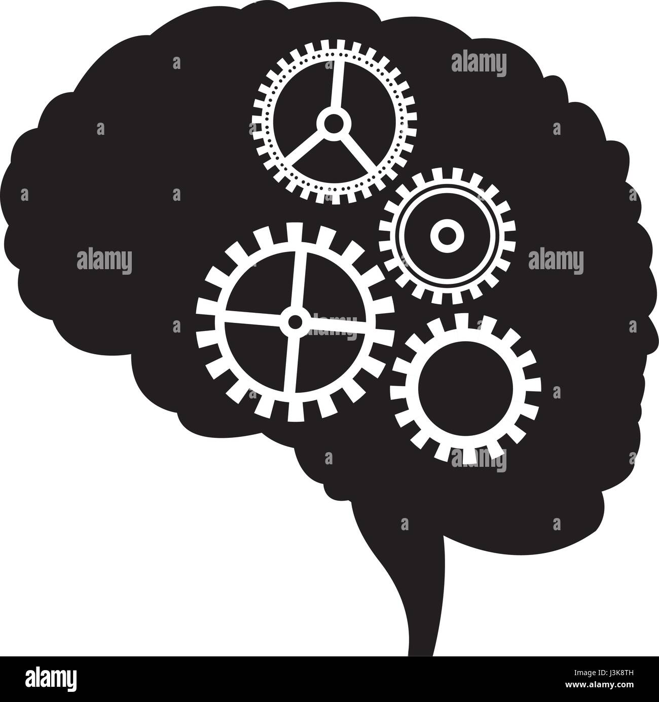 Brain gear hi-res stock photography and images - Alamy