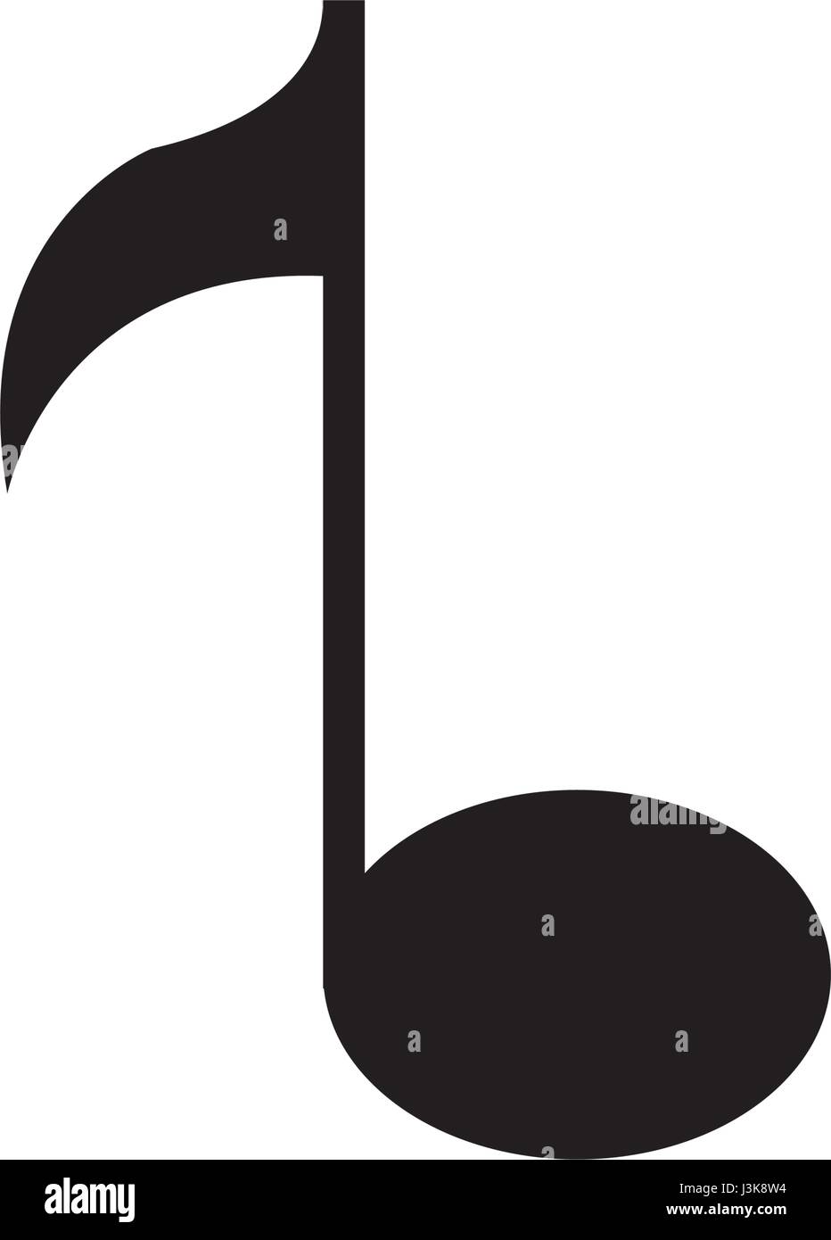 pictogram note music sound image Stock Vector Image & Art - Alamy