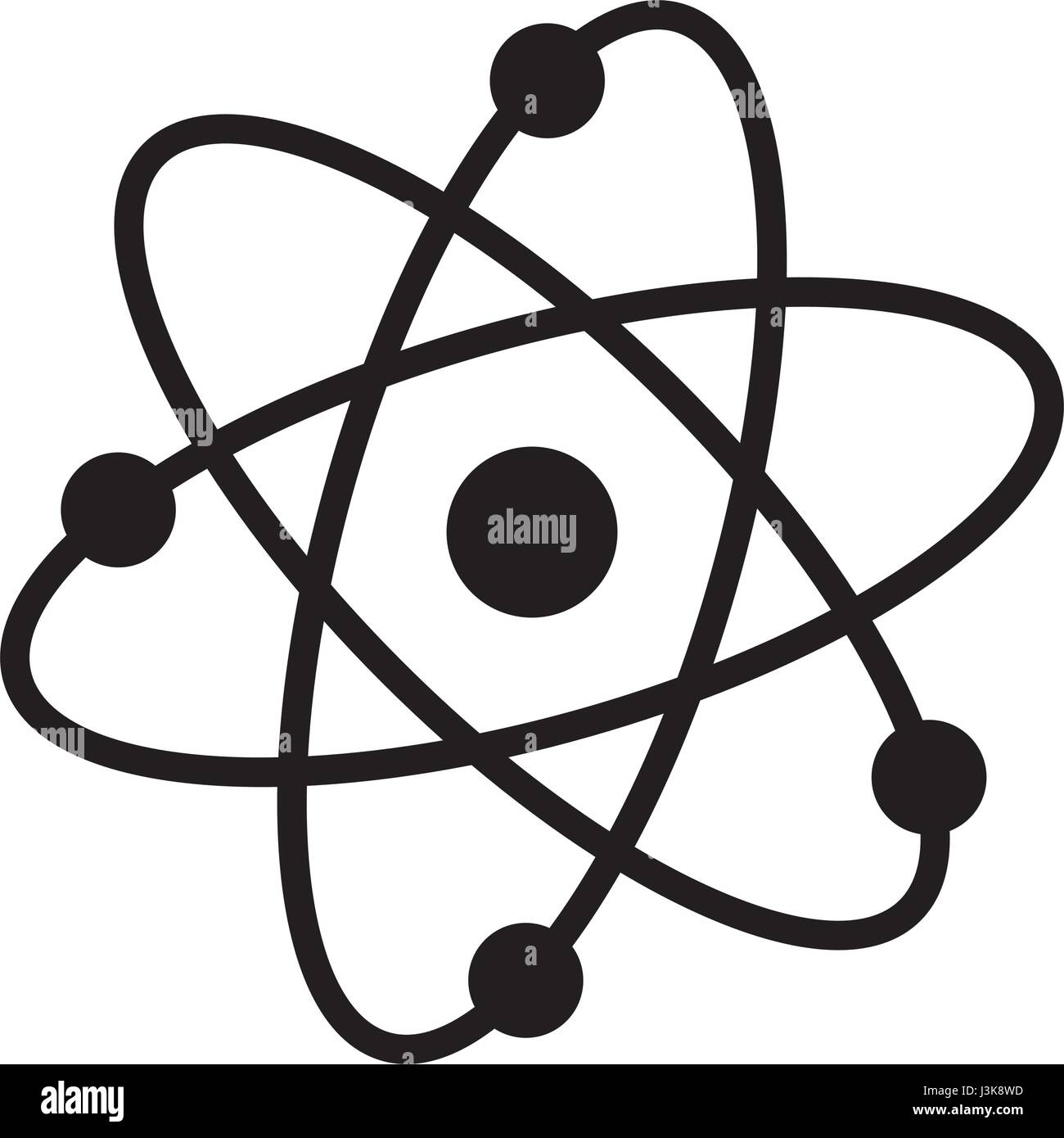 atom icon image Stock Vector Image & Art - Alamy