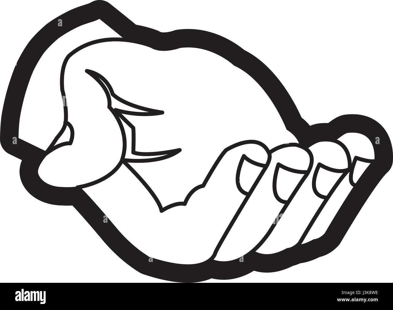 Human forearm Stock Vector Images - Alamy