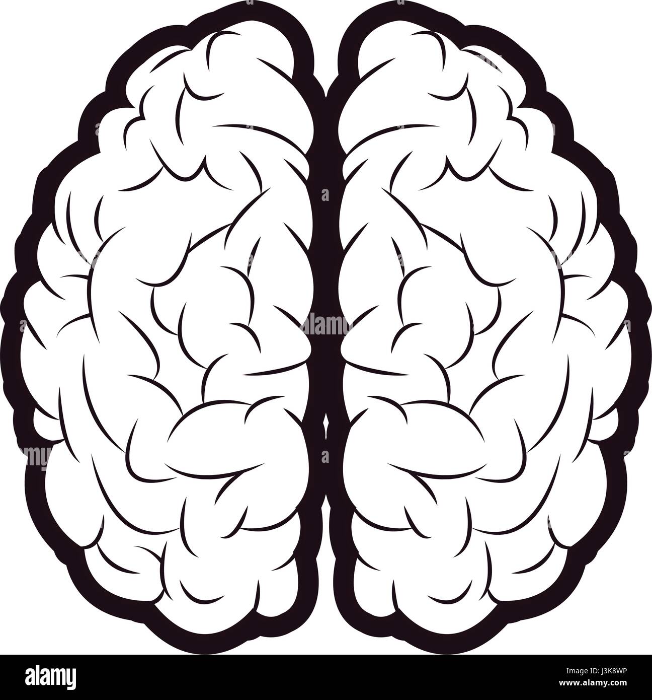 brain mind idea creativity memory outline Stock Vector Image & Art - Alamy