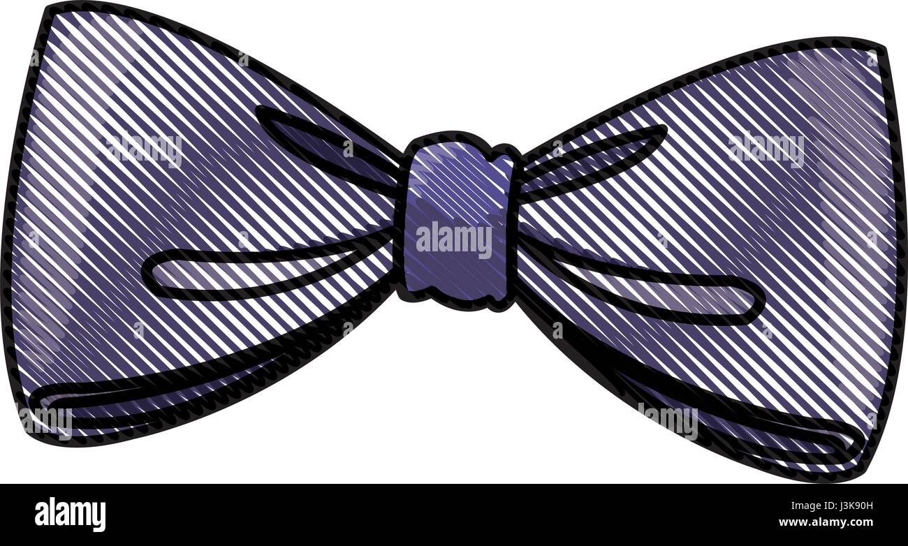 drawing bow decoration elegant ribbon image Stock Vector Image & Art ...