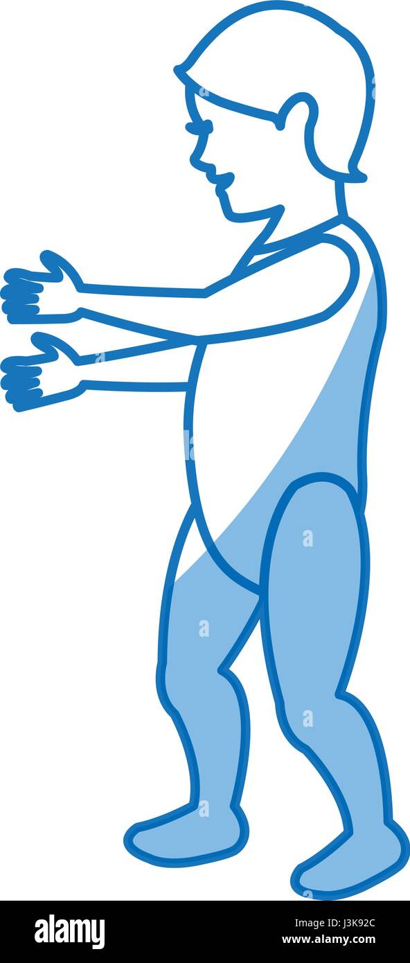 cute baby first step infant design Stock Vector Image & Art - Alamy