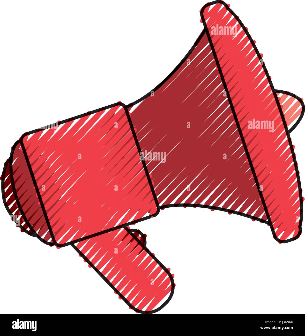 Bullhorn advertising symbol Stock Vector Image & Art - Alamy