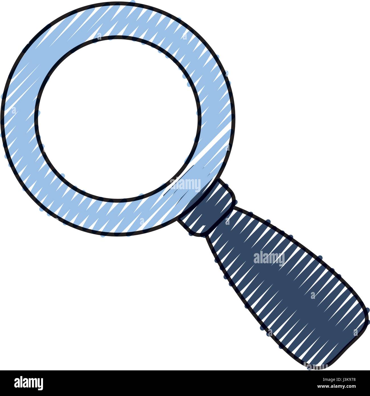 Magnifying glass lupe Stock Vector Image & Art - Alamy
