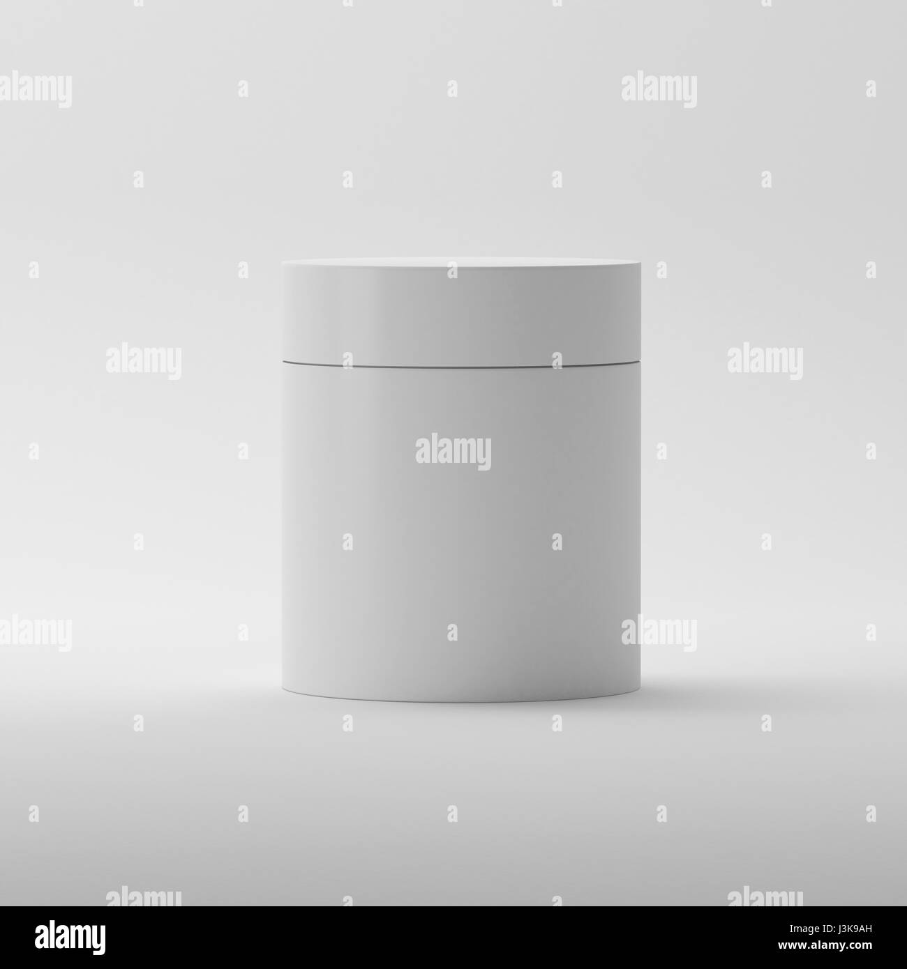 Blank Cosmetic Package Container For Cream, Medicine or Gel Stock Photo ...