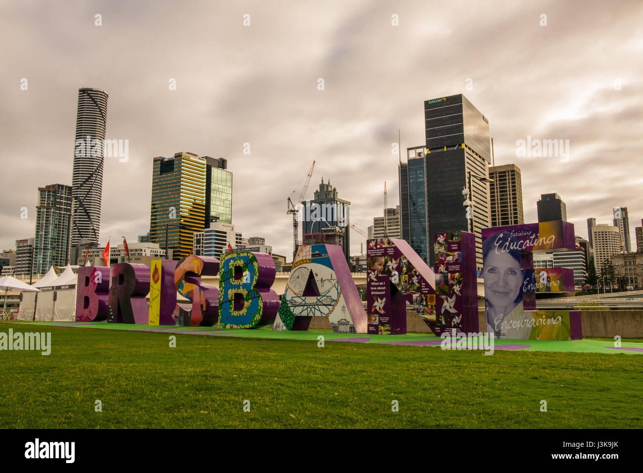 Brisbane sign hi-res stock photography and images - Alamy