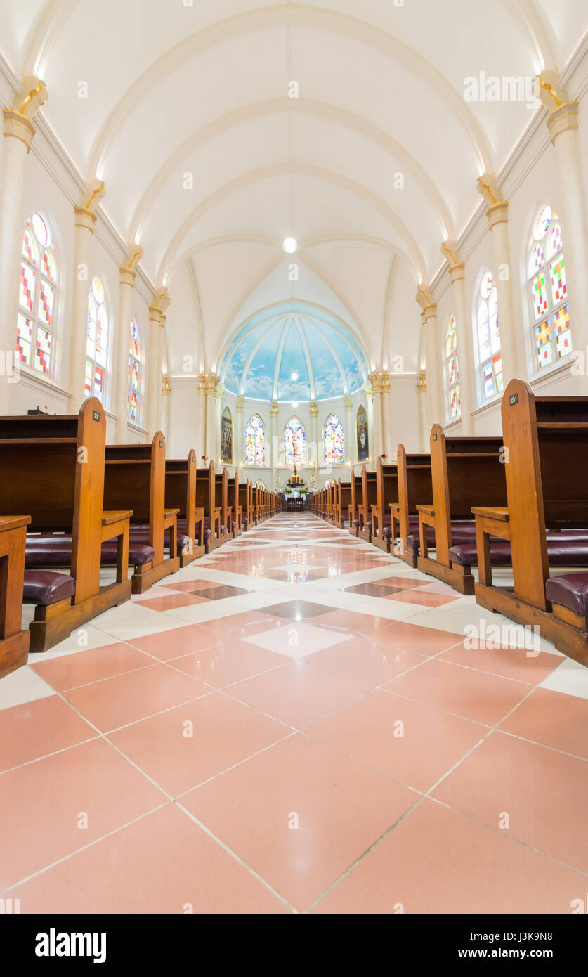 Oldest Catholic Church at Surabaya Stock Photo - Alamy
