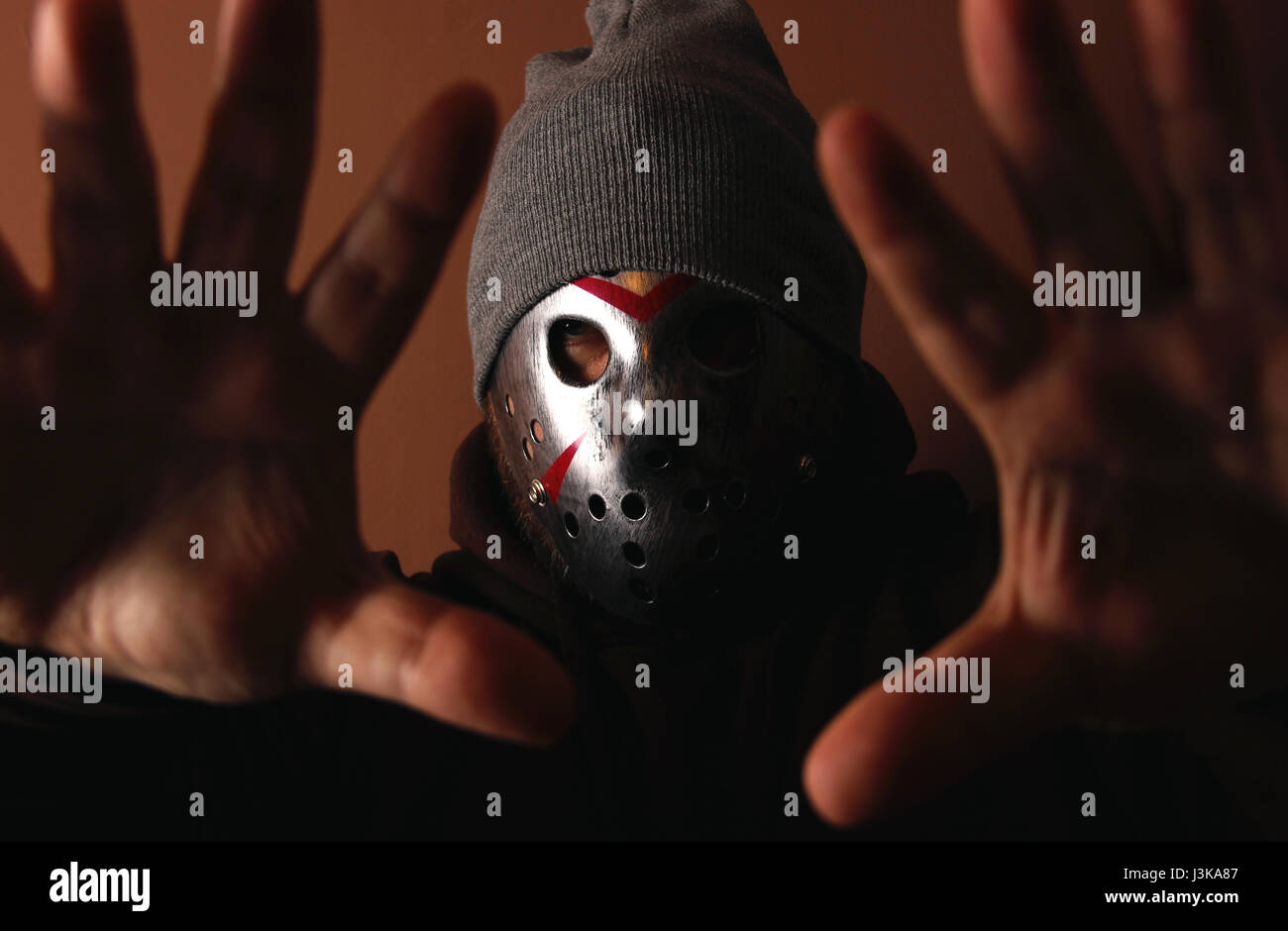 Man with mask Stock Photo - Alamy