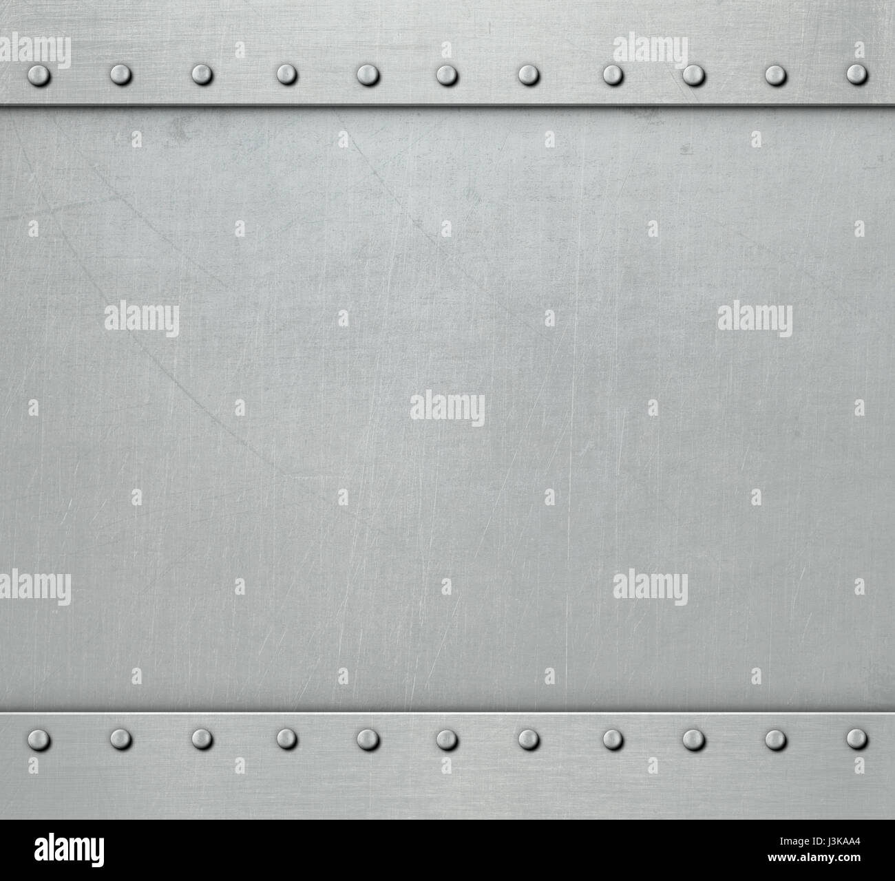metal background with rivets 3d illustration Stock Photo - Alamy