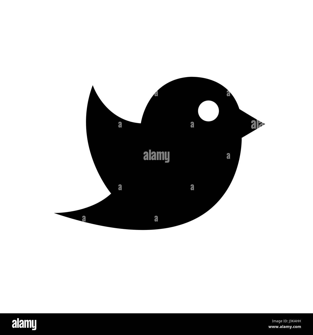 Twitter circle Black and White Stock Photos & Images - Alamy