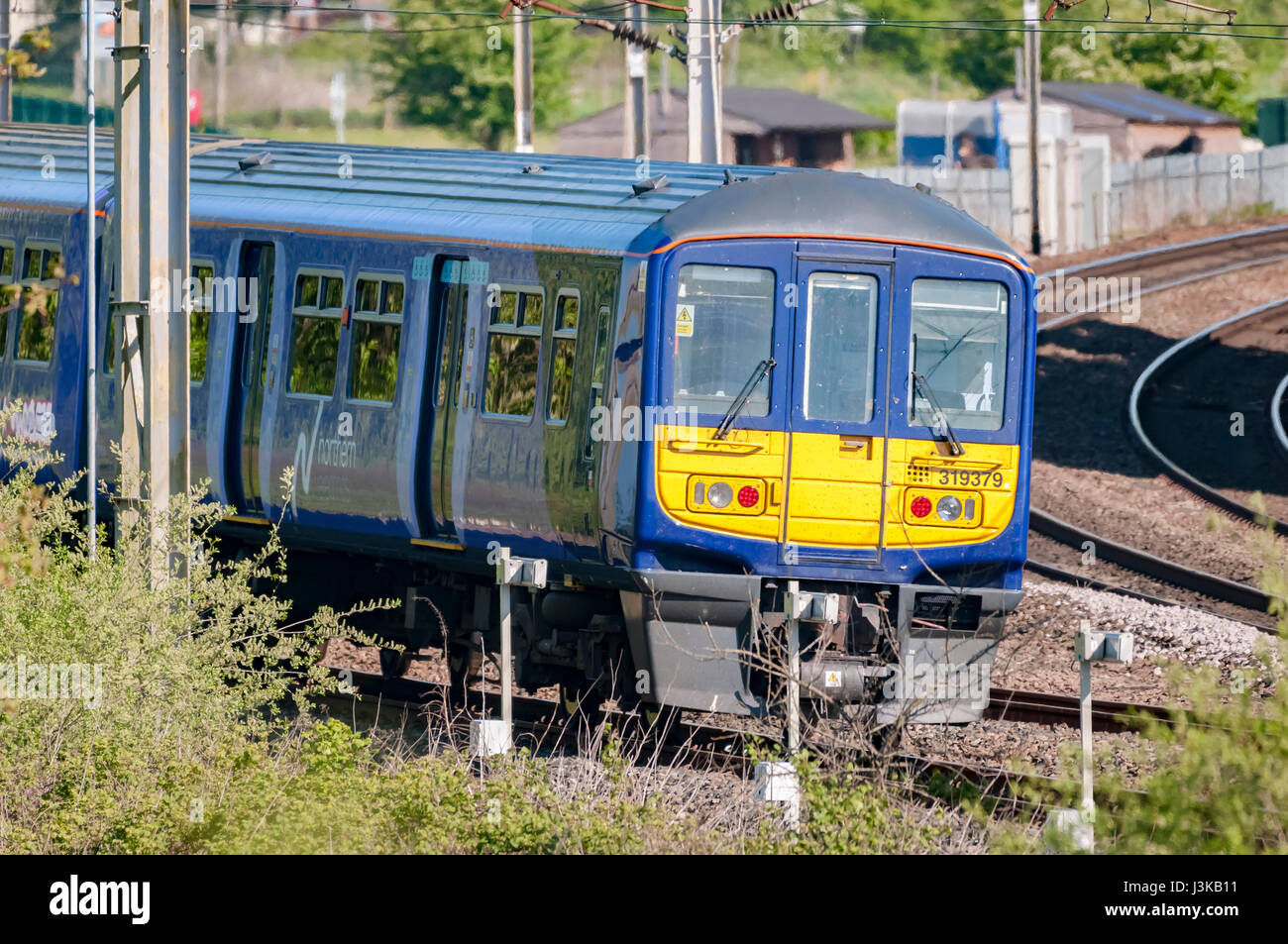Electric northern train hi-res stock photography and images - Alamy