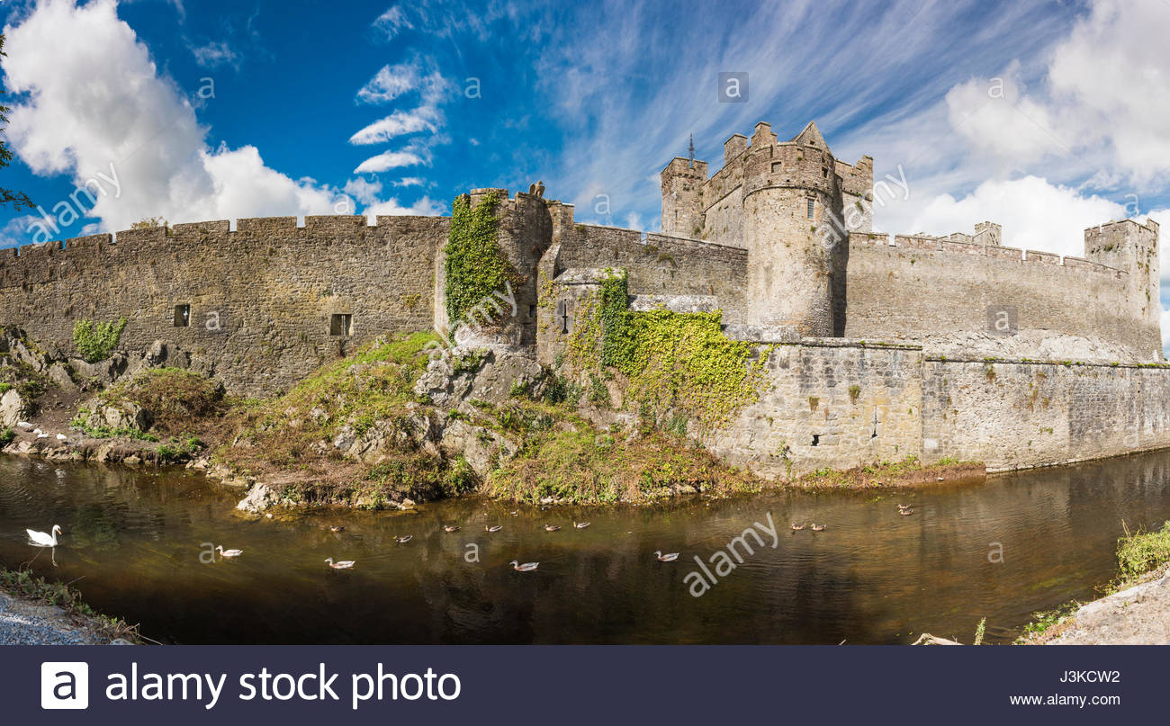 Cahir Castle County Ireland Tipperary High Resolution Stock Photography ...