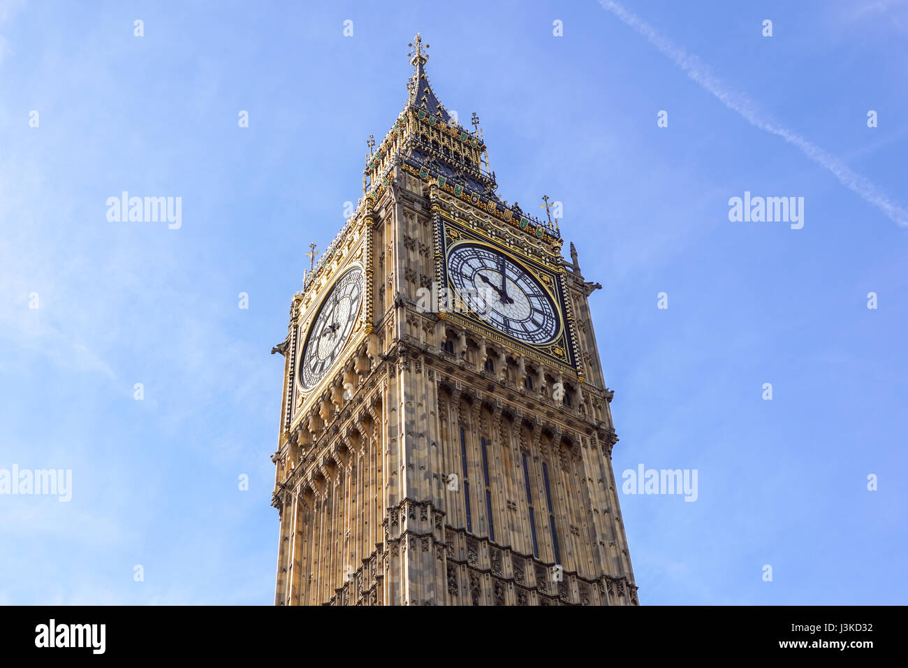 Big ben elizabeth tower clock face hi-res stock photography and images ...