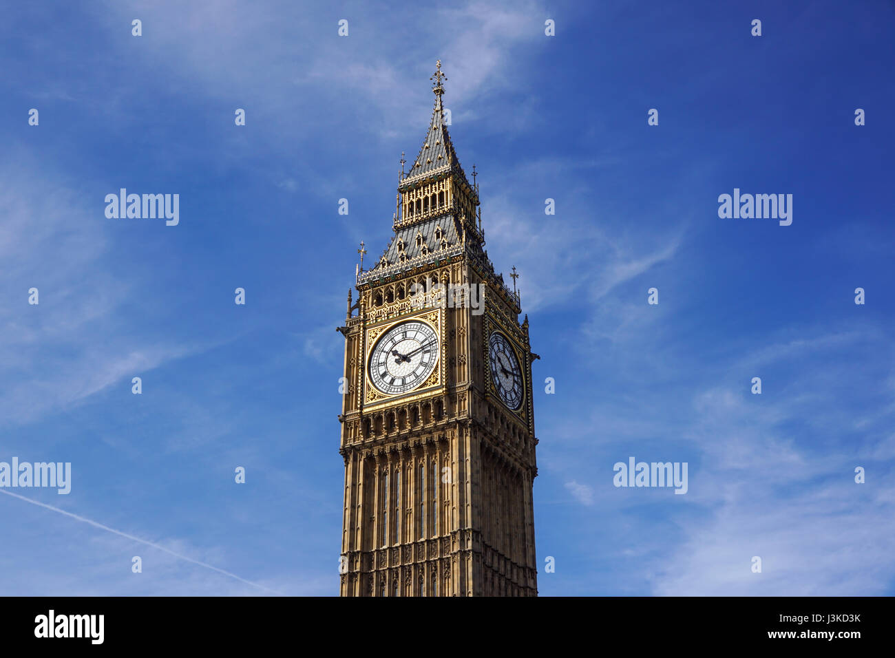 Elizabeth tower clock face hi-res stock photography and images - Alamy