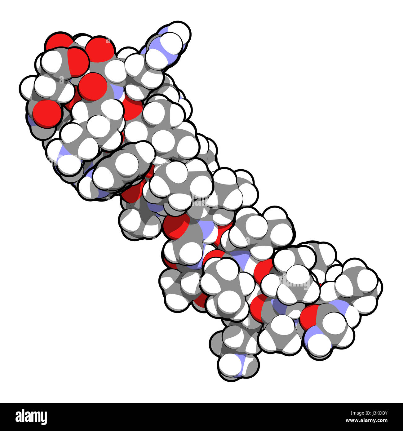 Melittin peptide toxin. Major component of apitoxin (honey bee venom ...