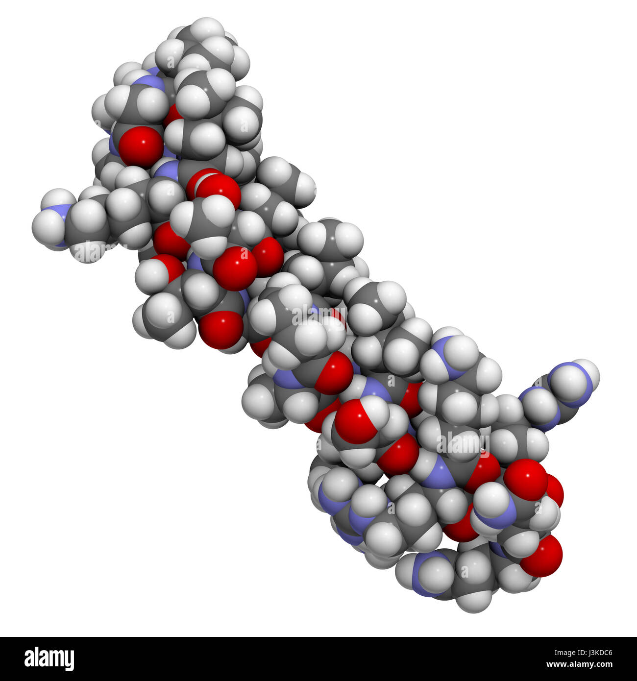 Melittin peptide toxin. Major component of apitoxin (honey bee venom ...