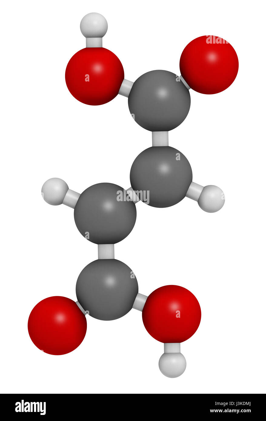 Fumaric acid molecule. Found in bolete mushrooms, lichen and iceland ...