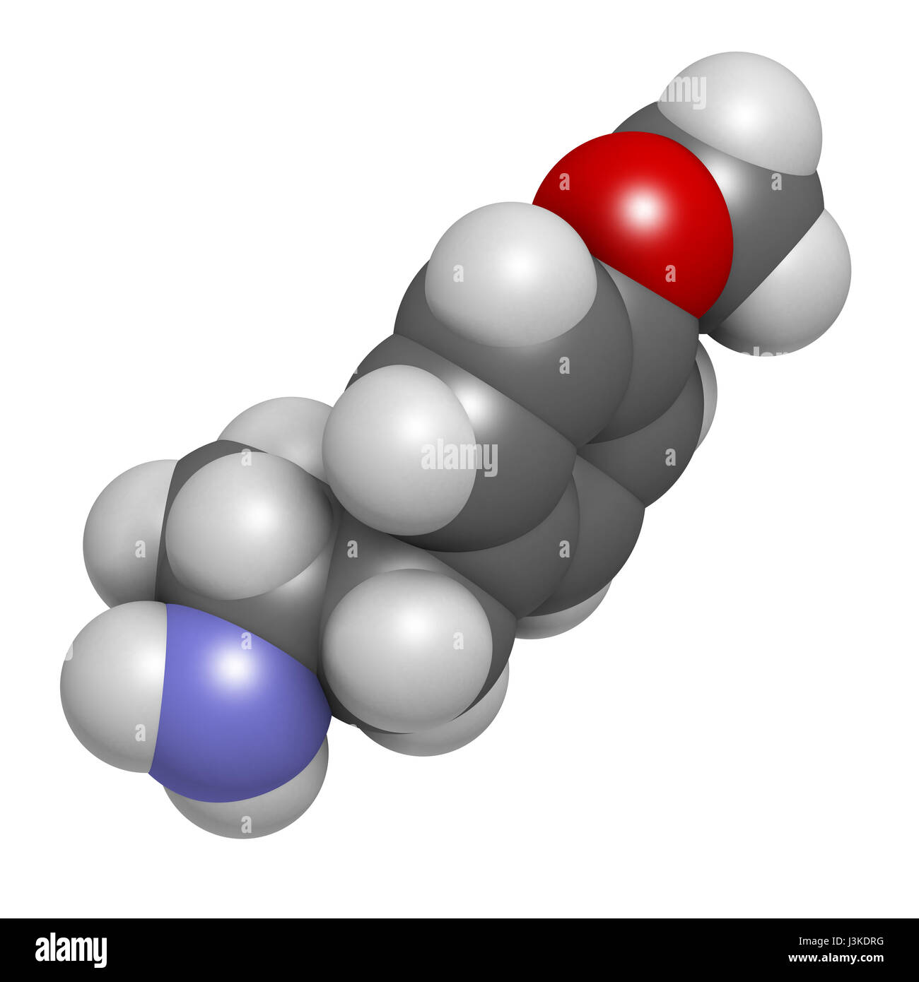 p-methoxyamphetamine (PMA) hallucinogenic drug molecule. Frequently ...