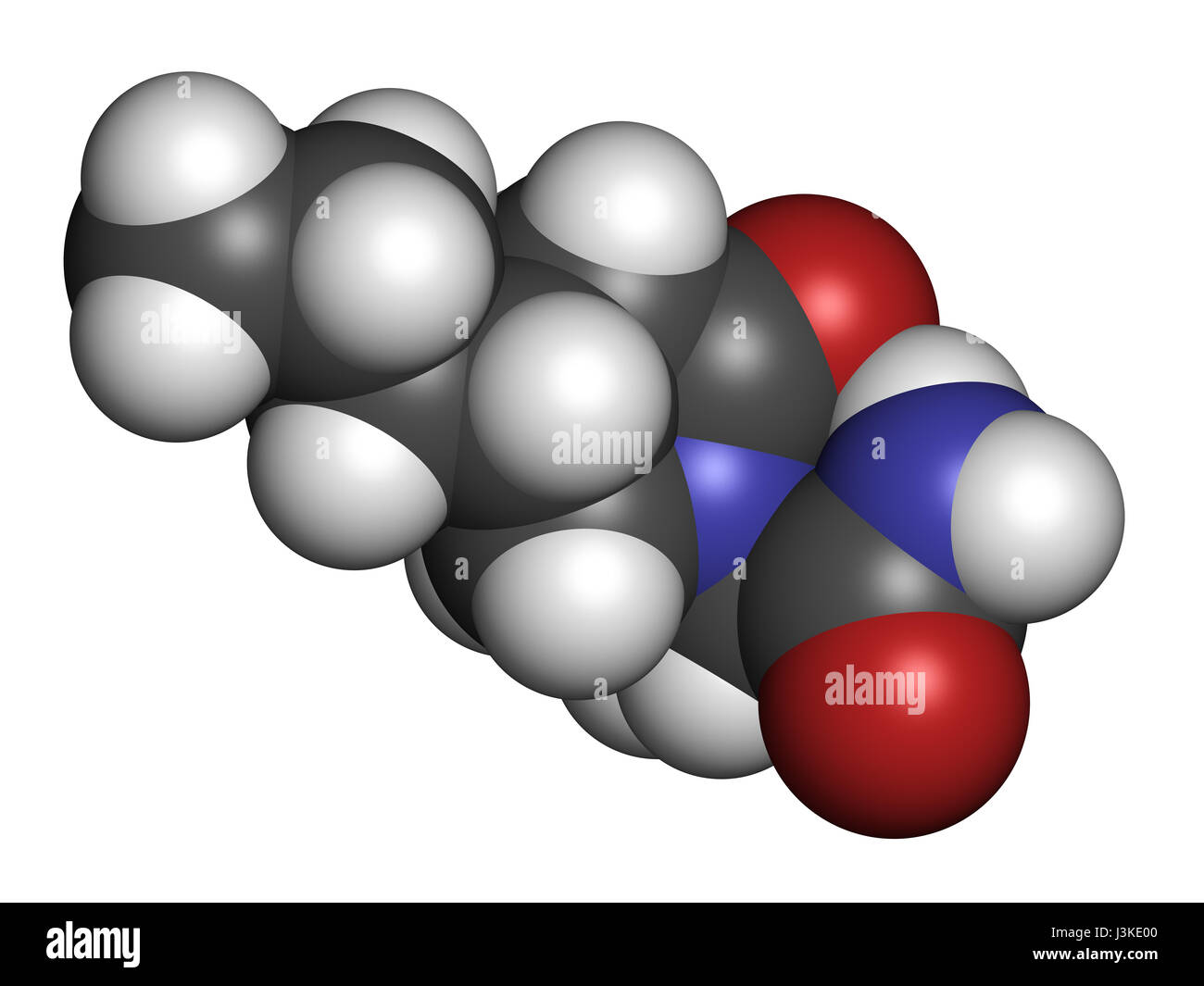 Brivaracetam anticonvulsant drug molecule. Used in treatment of ...
