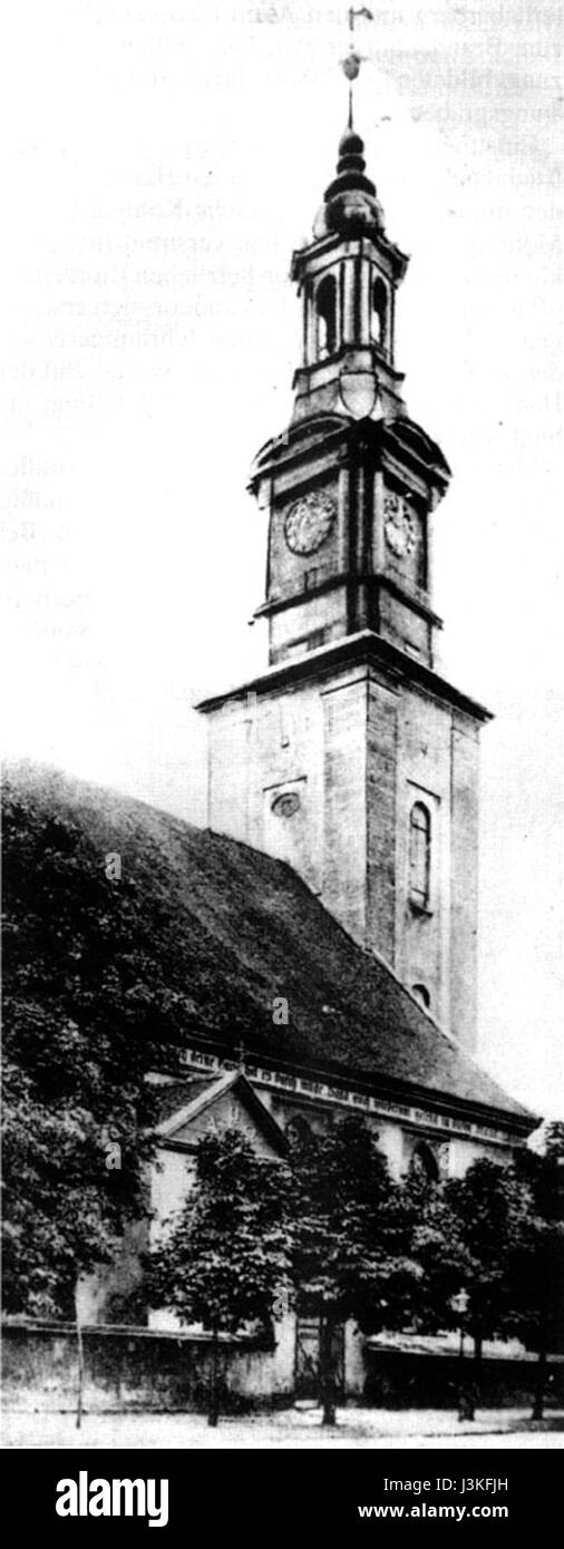 The 'Haberberger Kirche Turm' refers to the tower of the Haberberger ...