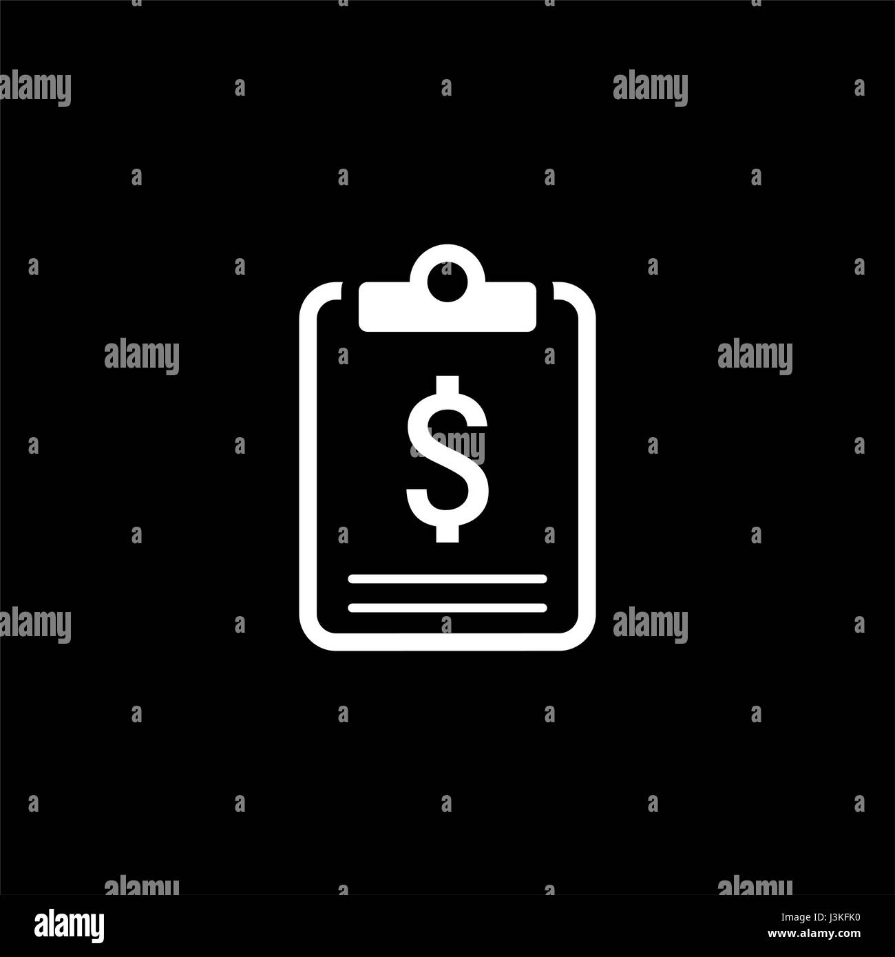 User interface concept clipboard Stock Vector Images - Alamy