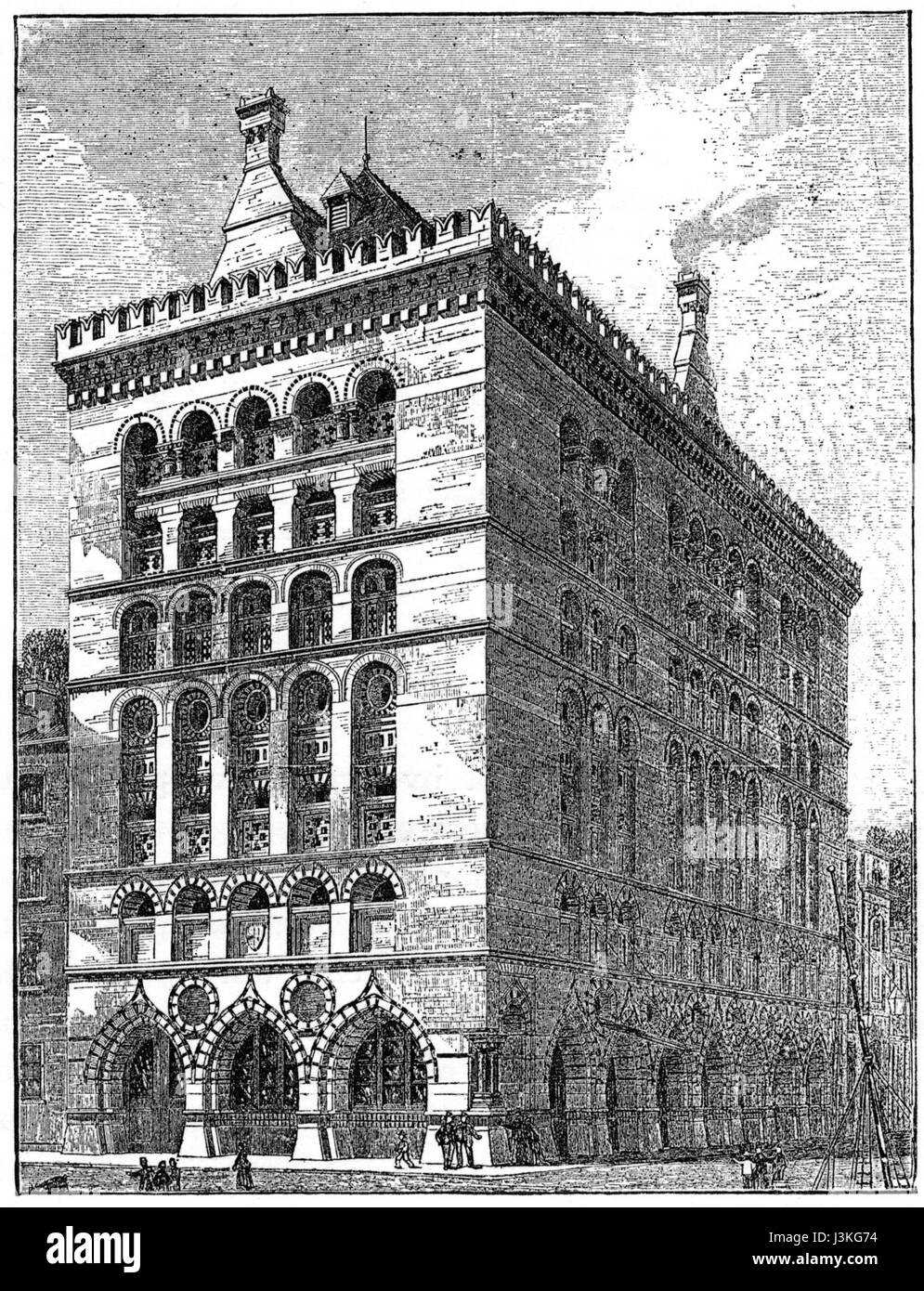 Queen city square Black and White Stock Photos & Images - Alamy