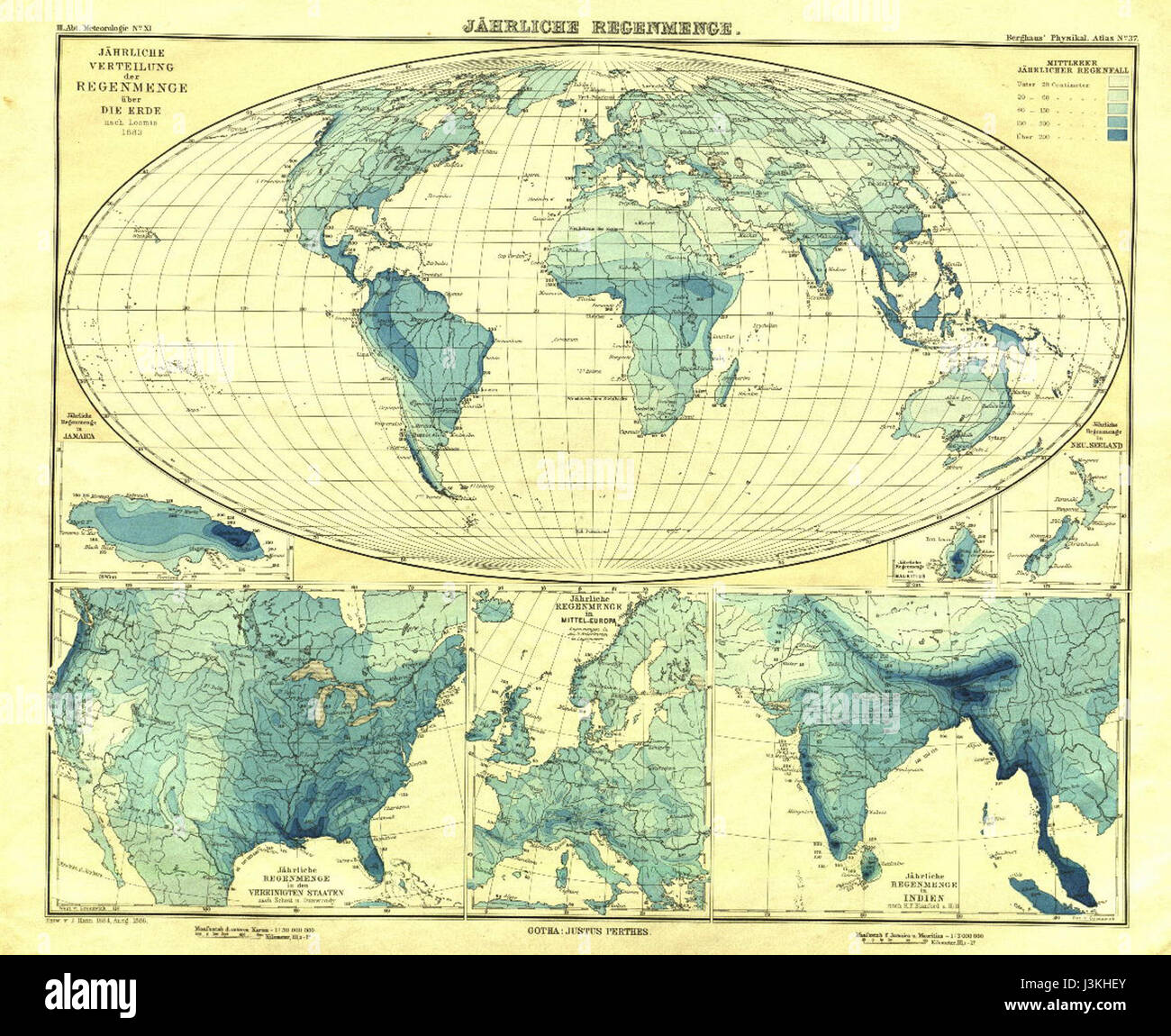 The 'Hann Atlas der Meteorologie' is a comprehensive work on ...