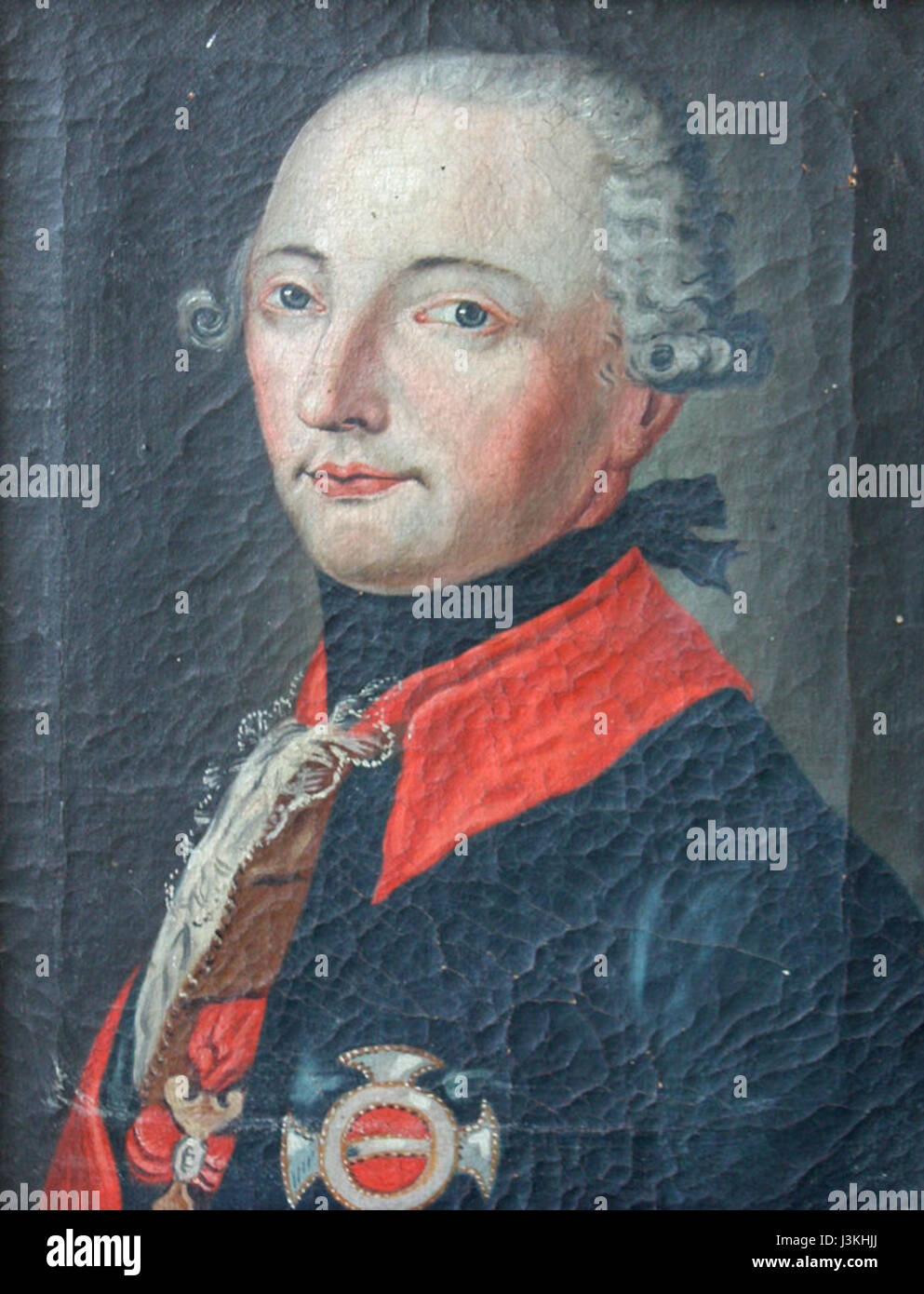 Head Shot of Emperor Joseph II Stock Photo - Alamy