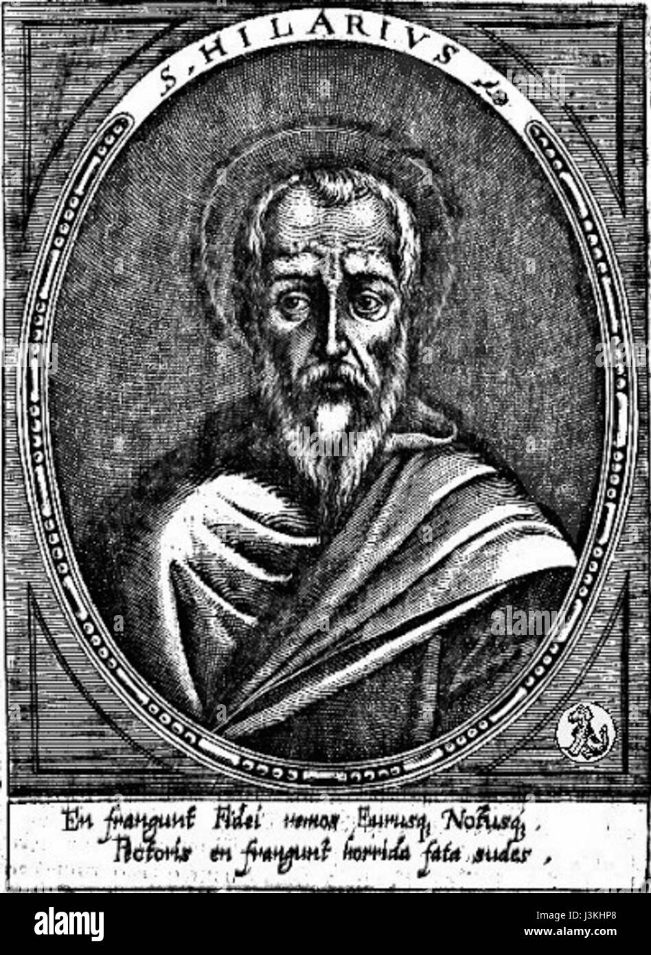 Hilarius is a historical figure, likely a saint or religious leader ...