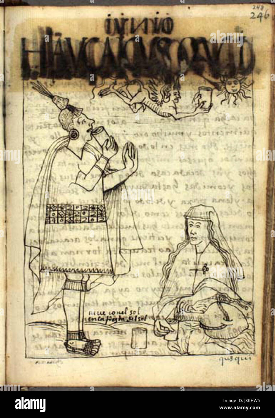 Haucaycuzqui refers to an Andean deity from the ancient Inca ...