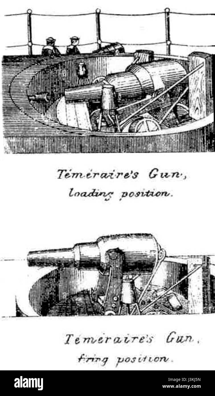 Gun on warship Black and White Stock Photos & Images - Alamy