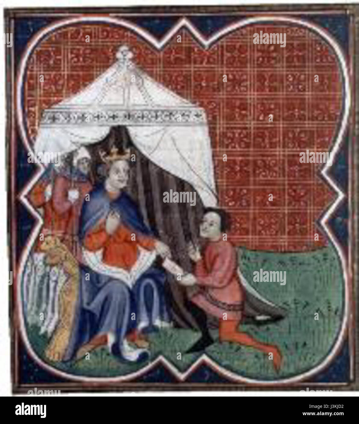 This piece depicts the legendary figure of Hannibal, with his messenger ...