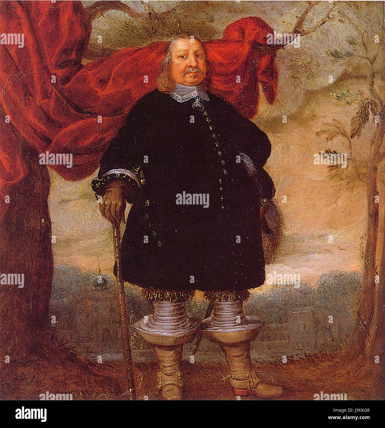 Herzog Friedrich III of Gottorf with Neuwerkgarten Stock Photo - Alamy