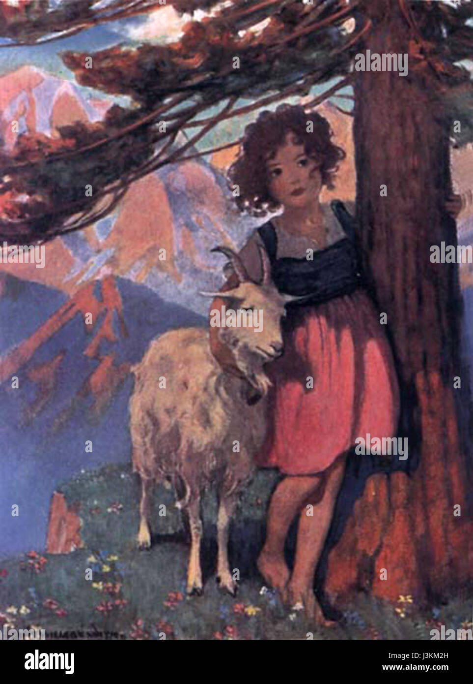 *Heidi* is a famous Swiss novel by Johanna Spyri, telling the story of ...