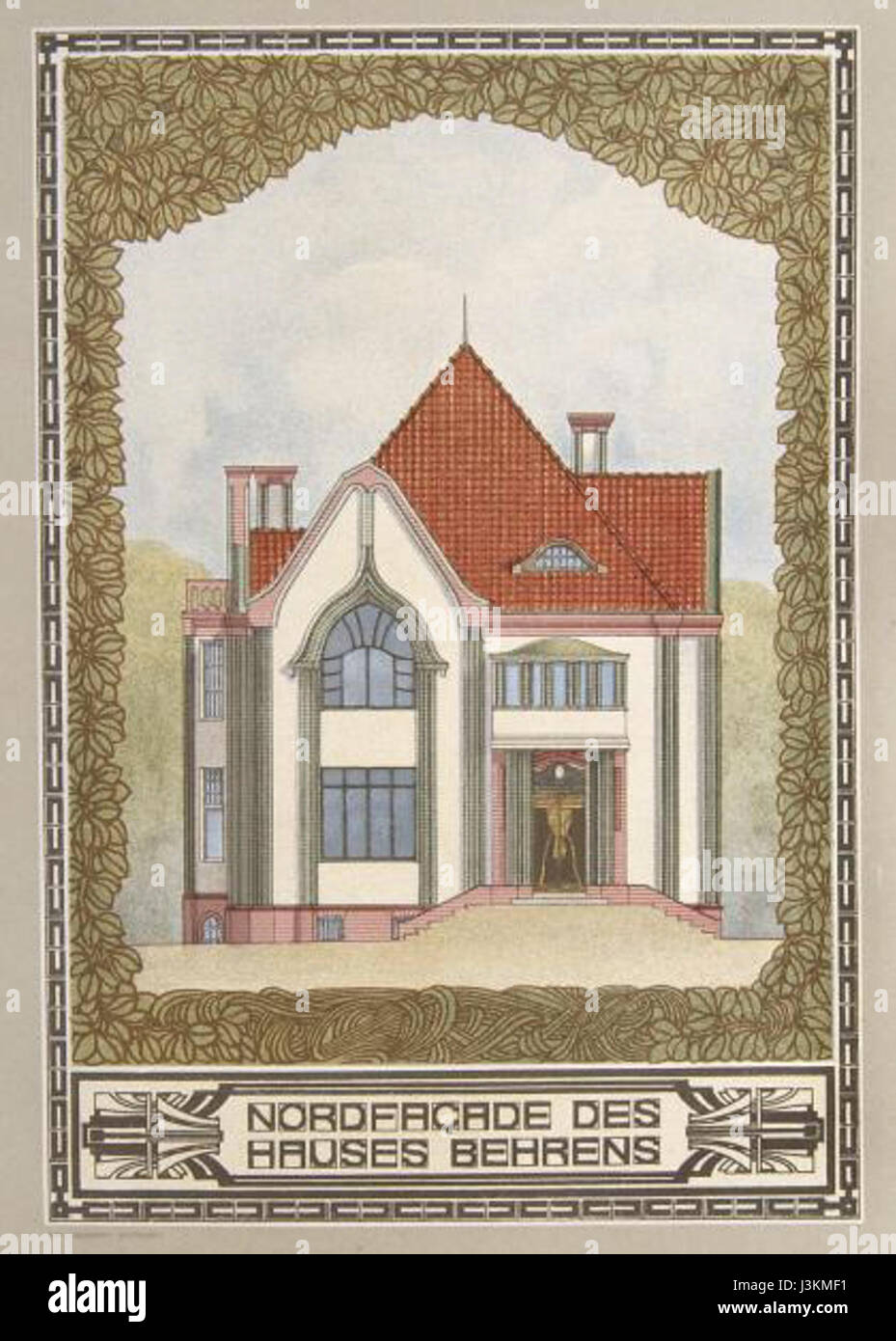 Haus Behrens refers to a building or architectural design by the German ...