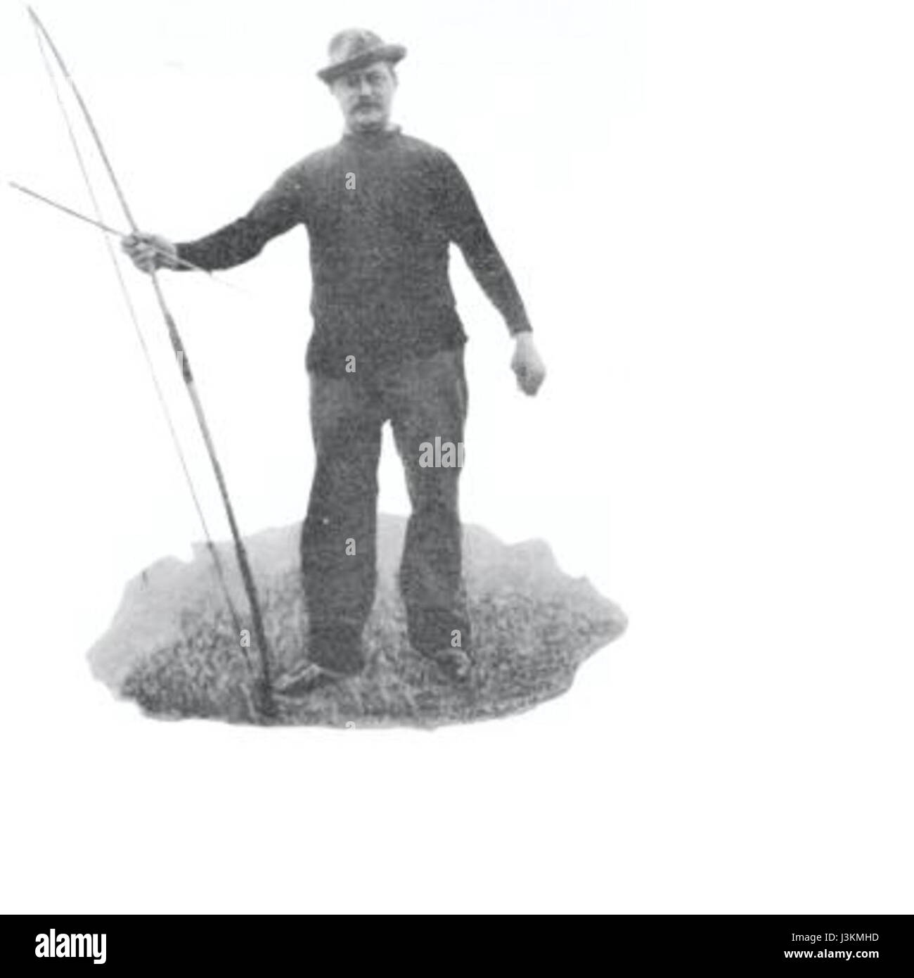 This image features Hubert Van Innis, a notable figure in archery. Van ...